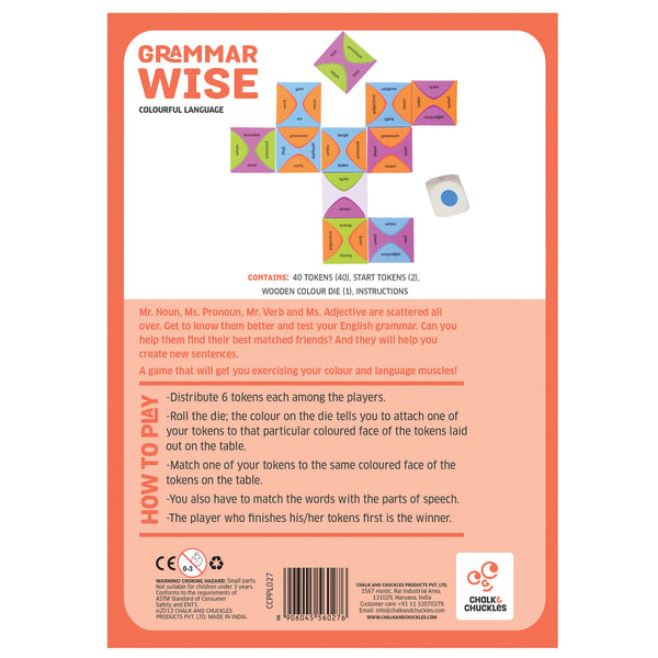 Grammar Wise - Fun Language Game – Edu Toys