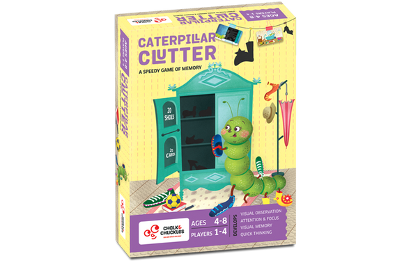 Caterpillar Clutter-Memory and Matching Game – Edu Toys