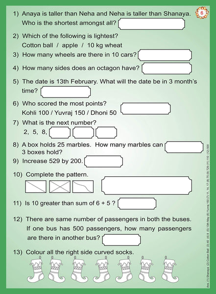 MENTAL MATHS WORK BOOK ( PART 2 ) – Edu Toys