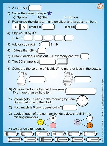 MENTAL MATHS WORK BOOK ( PART 1 ) – Edu Toys