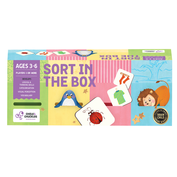 Sort in The Box - Fun Sorting and Matching Learning Activity – Edu Toys