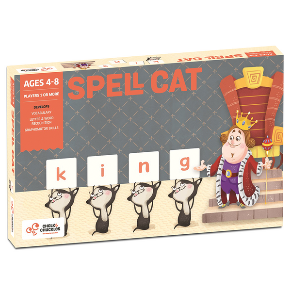 Spell Cat, Spelling Activity Kit (4-8 Years) Educational Game – Edu Toys