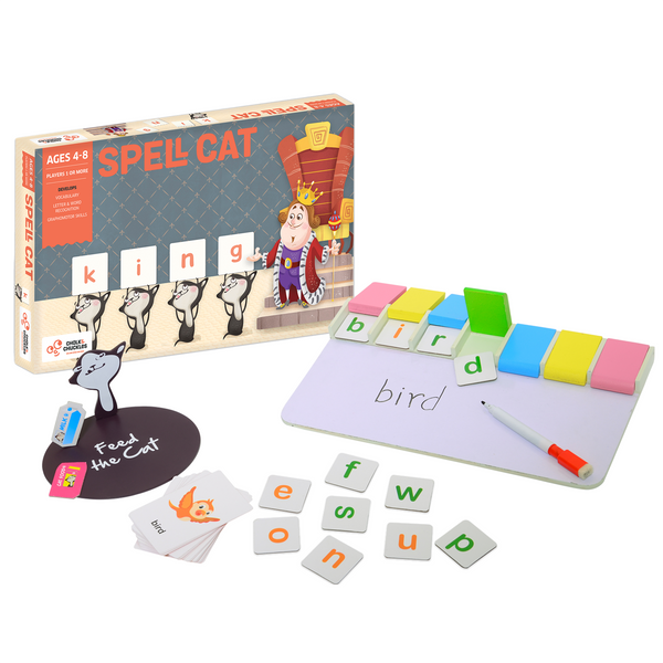 Spell Cat, Spelling Activity Kit (4-8 Years) Educational Game – Edu Toys