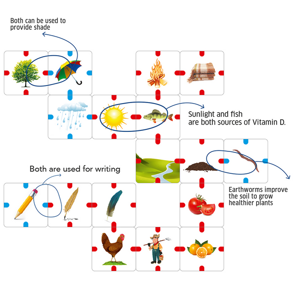 Why Connect Game- Picture Connection, Critical Thinking, Logical Reaso ...