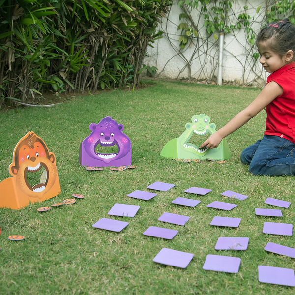 Hungry Four, Preschool Movement Memory Cooperative Game – Edu Toys