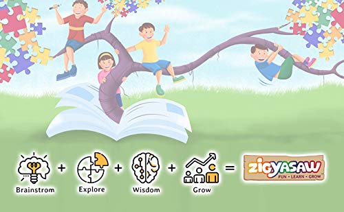 Zigyasaw Foundation ABC Alphabet Jigsaw Puzzle (Wipe-Clean Surface, 78 ...