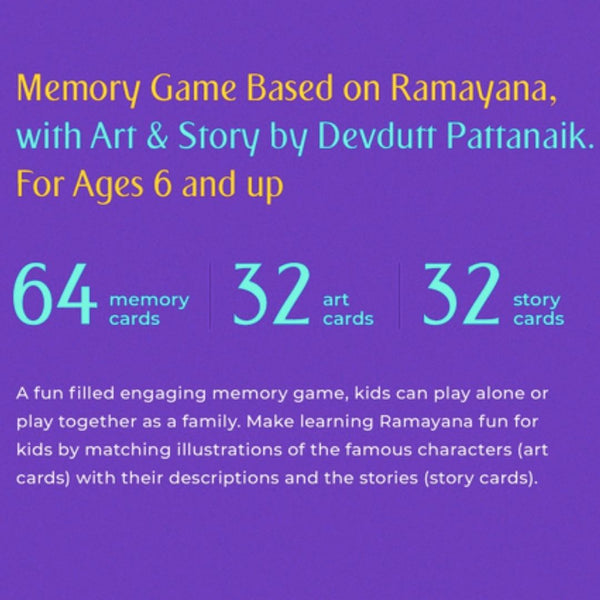 Epically Ramayana / Mahabharata / Vahan - The Great Indian Memory Game ...
