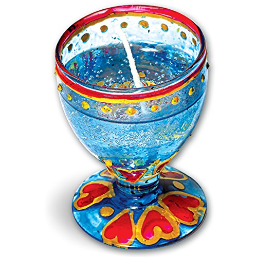 Glass Painted Candle Goblets – Edu Toys