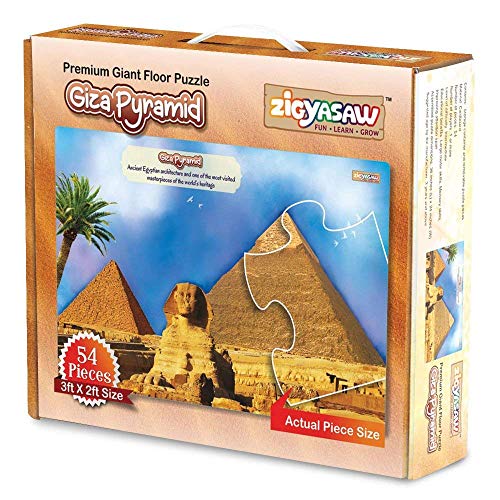 ZiGYASAW Giza pyramid wonder of the world Giant Jumbo Jigsaw Puzzle ...