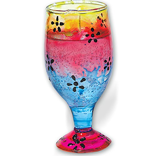 Glass Painted Candle Goblets – Edu Toys