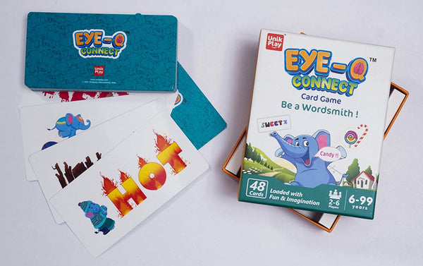 Eye Q Connect Card Game for Kids and Girls 6-99 Years Easy to Learn Pl ...