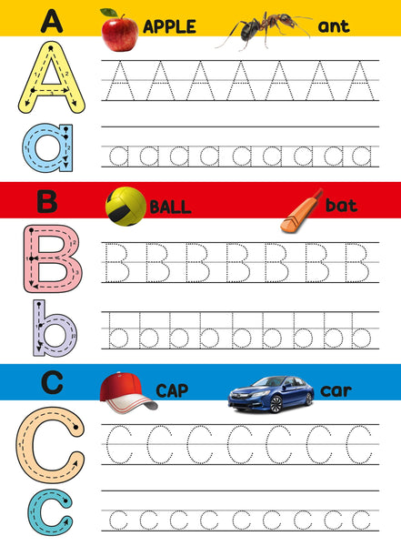 Alphabet Tracing Work Book – Edu Toys