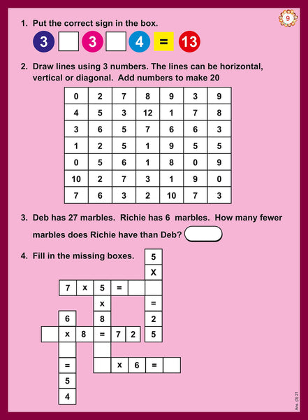 MENTAL MATHS WORK BOOK ( PART 3 ) – Edu Toys