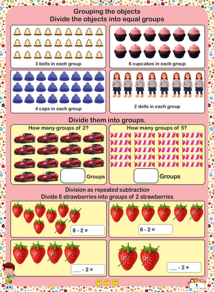 Division Work Book – Edu Toys