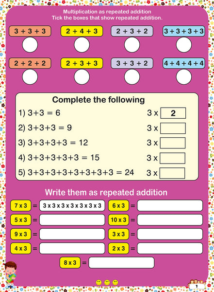 MULTIPLICATION WORK BOOK – Edu Toys