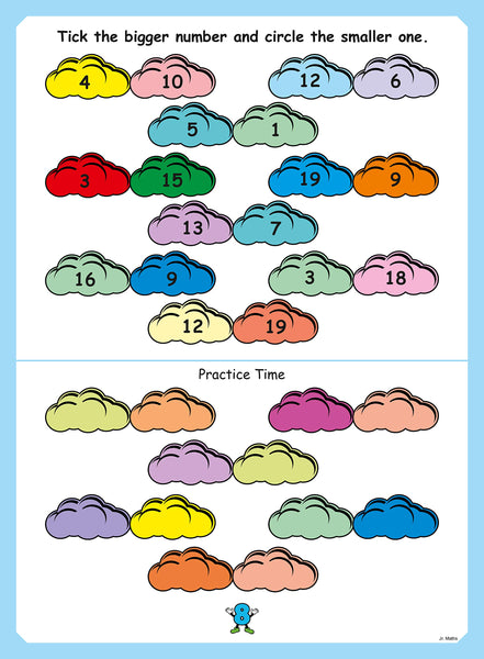 JR. KG. MATH WORK BOOK – Edu Toys