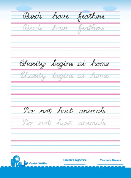 Cursive Writting Work Book – Edu Toys