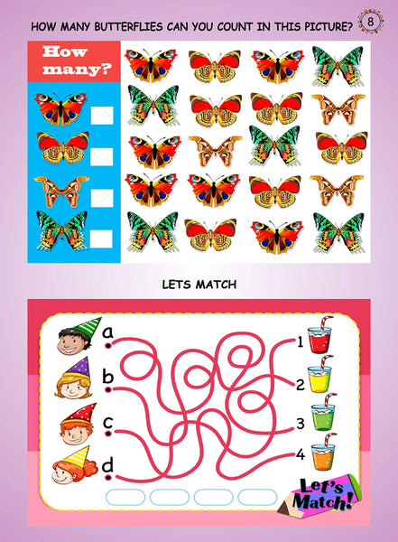 Fun & Learn Activity Work Book – Edu Toys