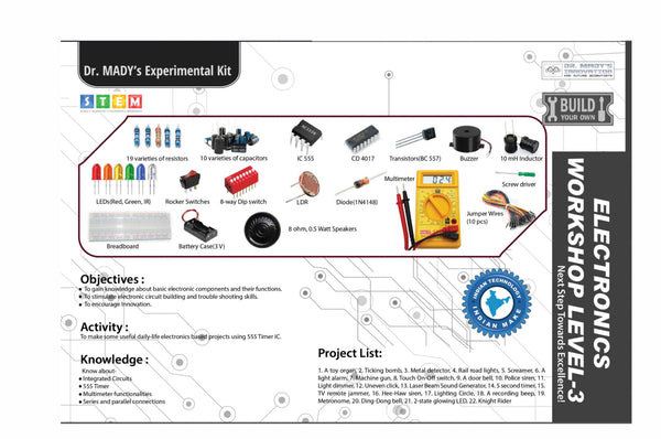 Electronic Work Shop - Basic Tool Set – Edu Toys