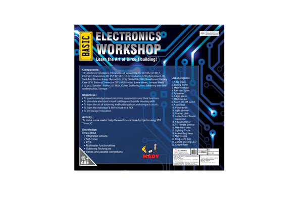 Electronic Work Shop - Basic Tool Set – Edu Toys